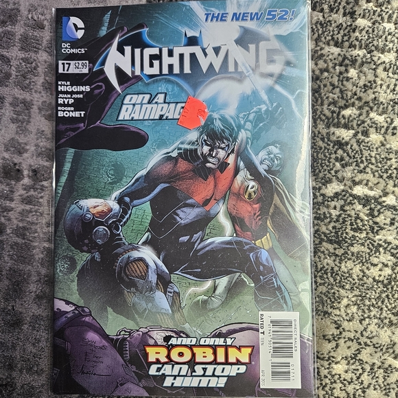 DC Comics | Accents | Nightwing On A Rampage And Only Robin Can Stop ...